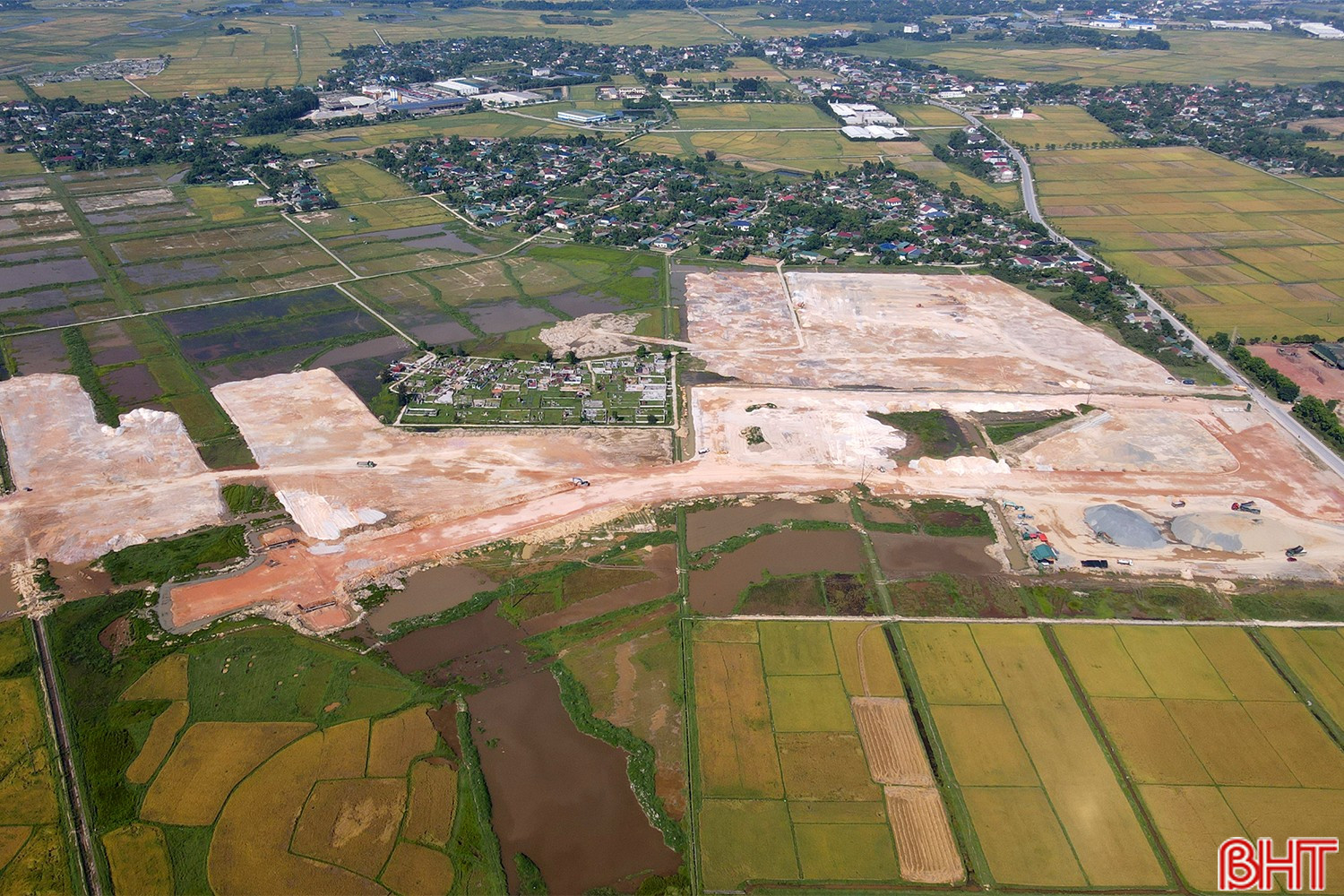 Dồn sức thi công Dự án Khu công nghiệp VSIP Hà Tĩnh