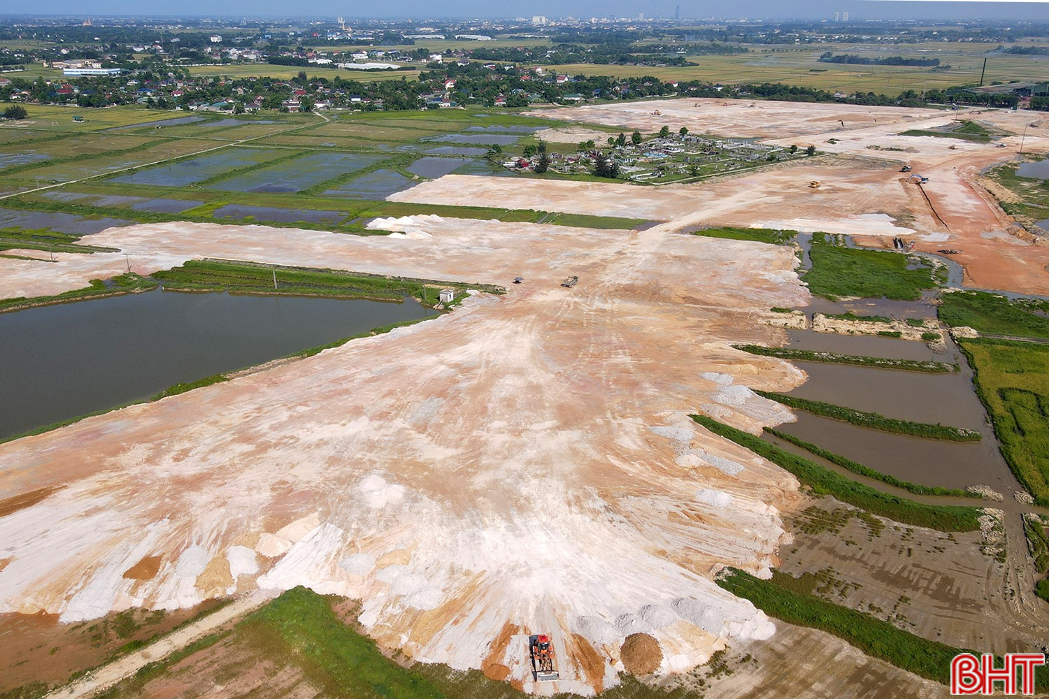 Dồn sức thi công Dự án Khu công nghiệp VSIP Hà Tĩnh