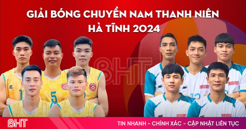 Giải Bóng chuyền nam thanh niên Hà Tĩnh: Nghi Xuân vs Agribank Hà Tĩnh