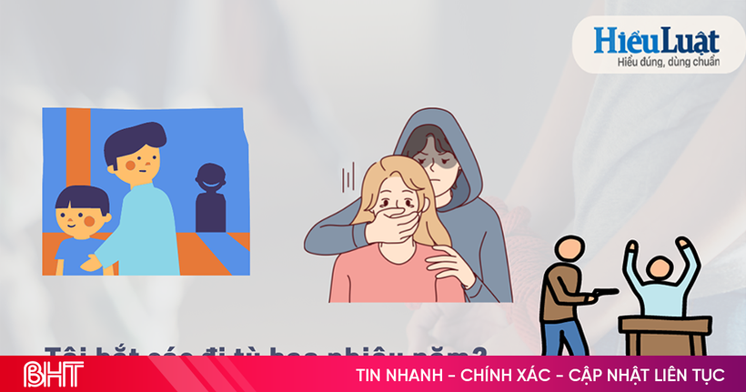 Bắt cóc tống tiền sẽ bị hình phạt như thế nào?