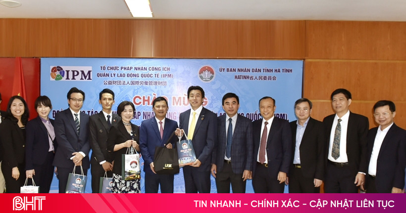Hà Tĩnh mong muốn IPM tiếp tục hỗ trợ đào tạo tiếng Nhật cho học sinh ...