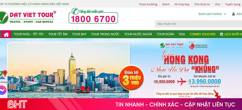 Đất Việt Tour - cập nhật những tour Hong Kong hấp dẫn nhất