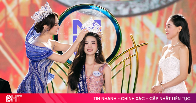 Người đẹp Bình Định đăng quang Hoa hậu Thế giới Việt Nam 2023