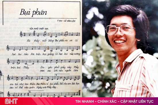 Bụi phấn vẫn rơi trên tóc thầy | Báo Hà Tĩnh - Tin tức Hà Tĩnh mới nhất ...