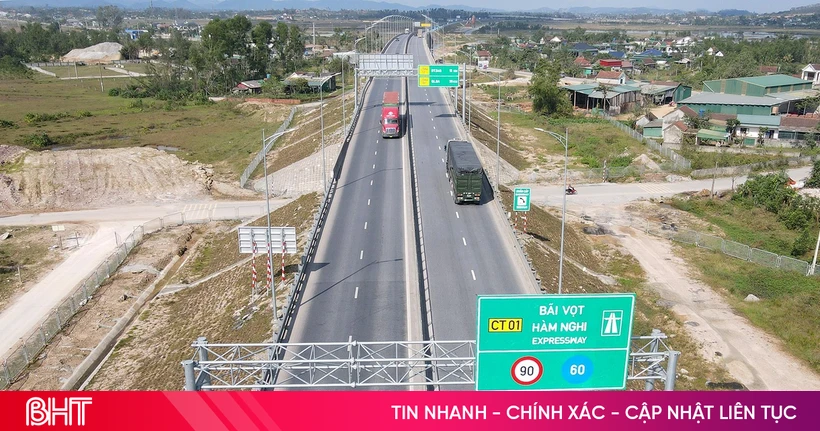 Chấp thuận mức phí 3 đoạn tuyến cao tốc qua Hà Tĩnh cùng 10 tuyến do ...