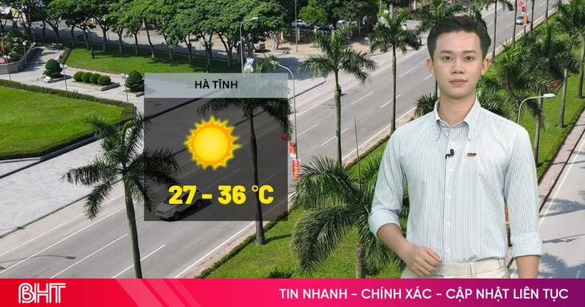 Dự báo thời tiết Hà Tĩnh ngày 7/6: Có mưa rào vài nơi, ngày nắng nóng