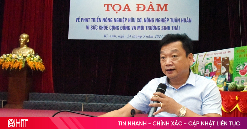 Kỳ Anh đưa chương trình phát triển nông nghiệp hữu cơ vào kế hoạch hàng ...
