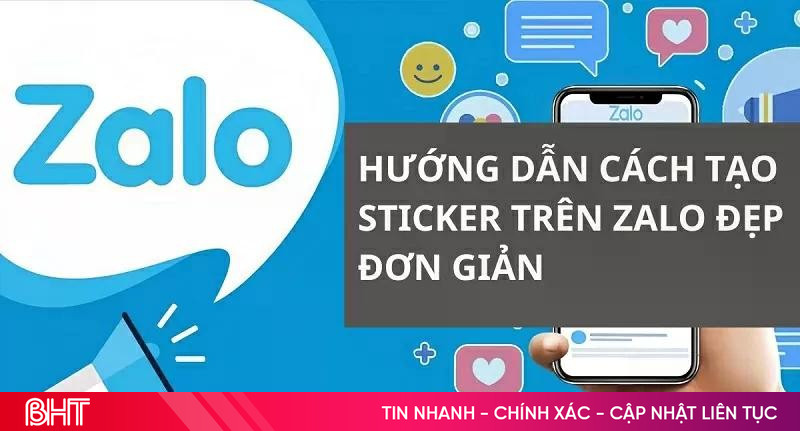 Cách tạo sticker trên zalo ấn tượng đơn giản