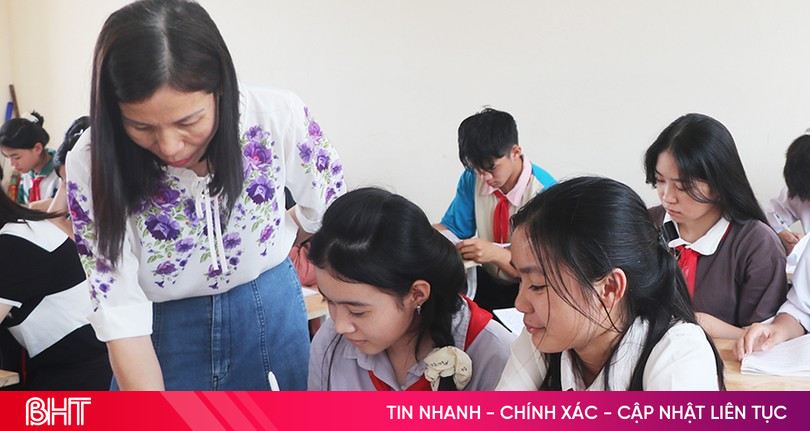 Công bố chỉ tiêu tuyển sinh vào lớp 10 THPT ở Hà Tĩnh