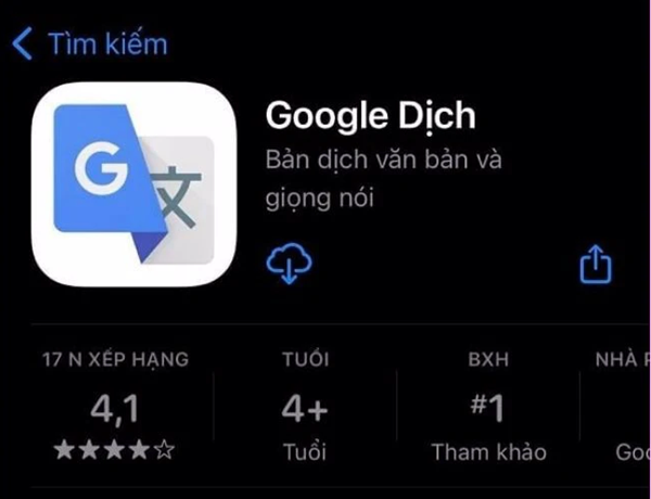 Cách sử dụng Google dịch hình ảnh trên iPhone
