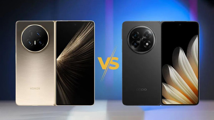 Honor Magic V5 vs OPPO Find N5: Cuộc so găng gập đỉnh cao